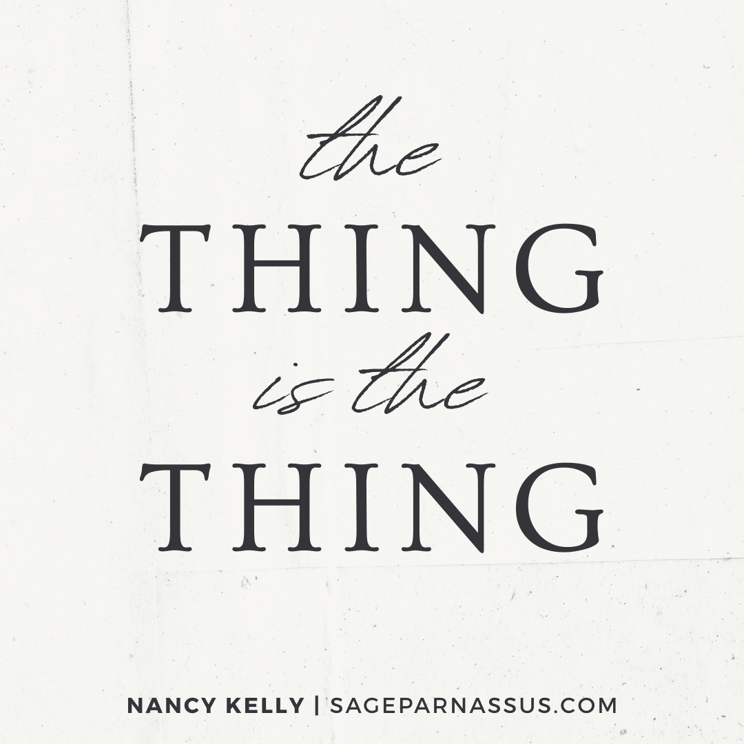 The Thing is the Thing • Sage Parnassus